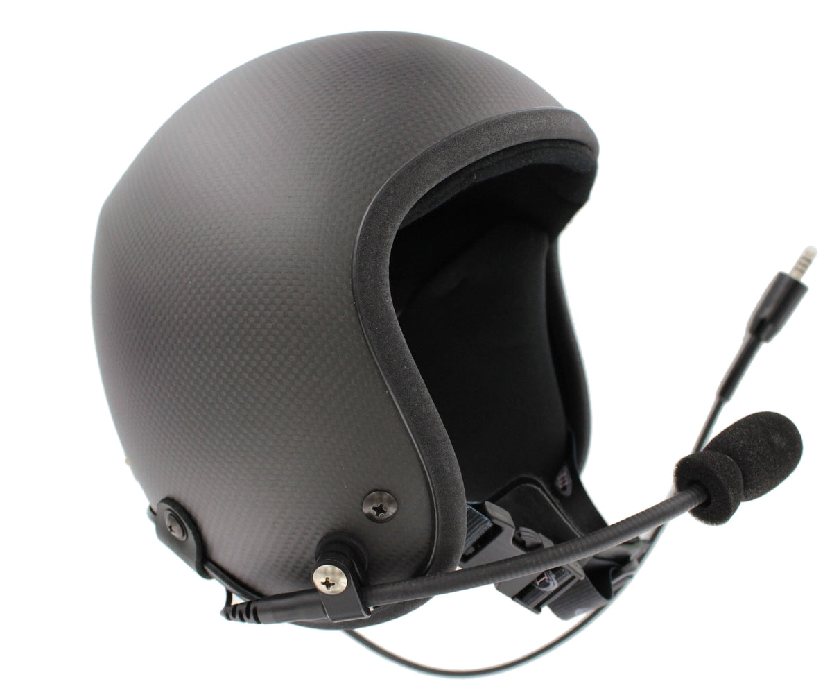 Comm-It Flight Helmet With CEP Communications – Bonehead Composites